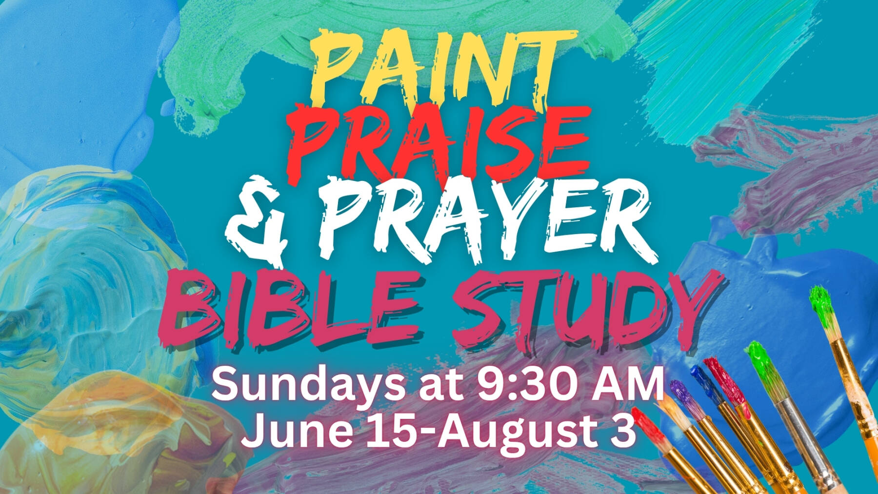 🎨 Paint, Praise, and Prayer – Summer Bible Study 🙏 - Christ Lutheran ...