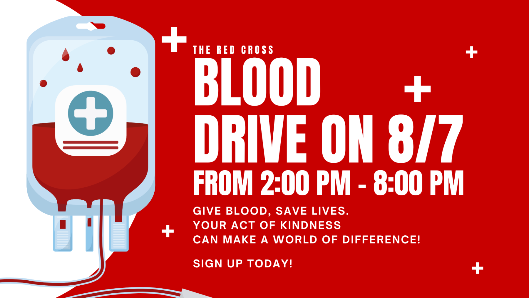 The Red Cross Blood Drive Returns on August 7! - Christ Lutheran Church ...